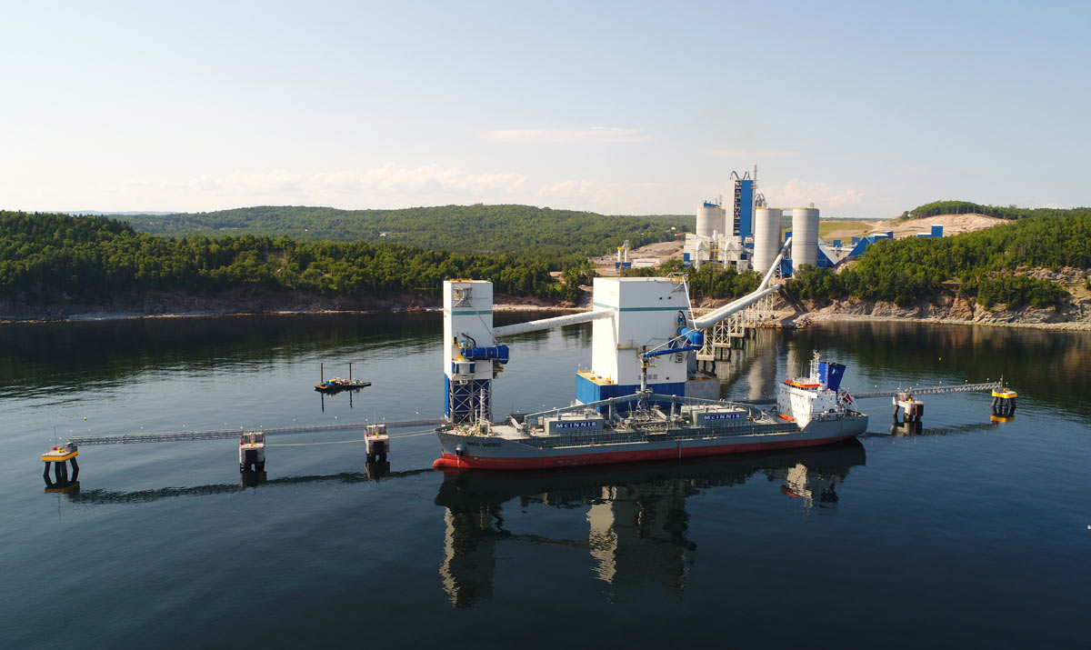 McInnis Cement Terminal | Port-Daniel-Gascons | Canada - ShibataFenderTeam