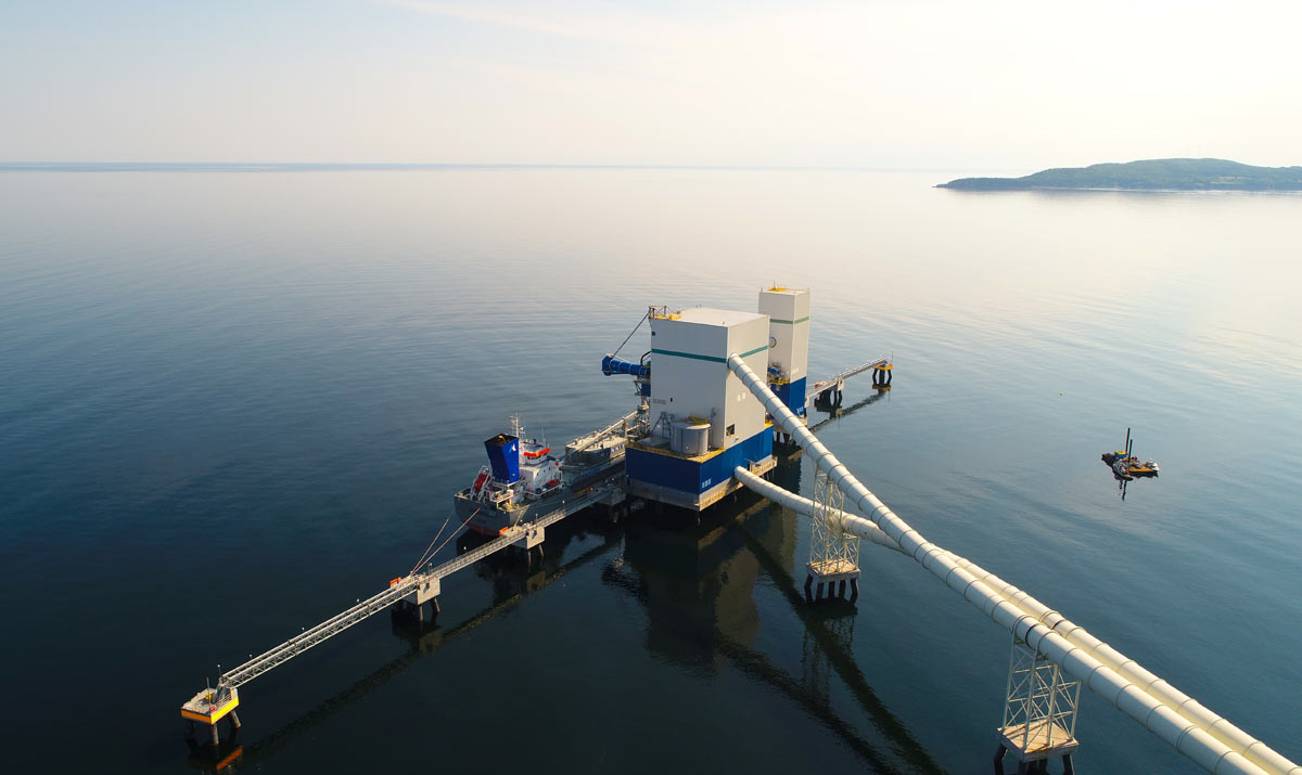 McInnis Cement Terminal | Port-Daniel-Gascons | Canada - ShibataFenderTeam