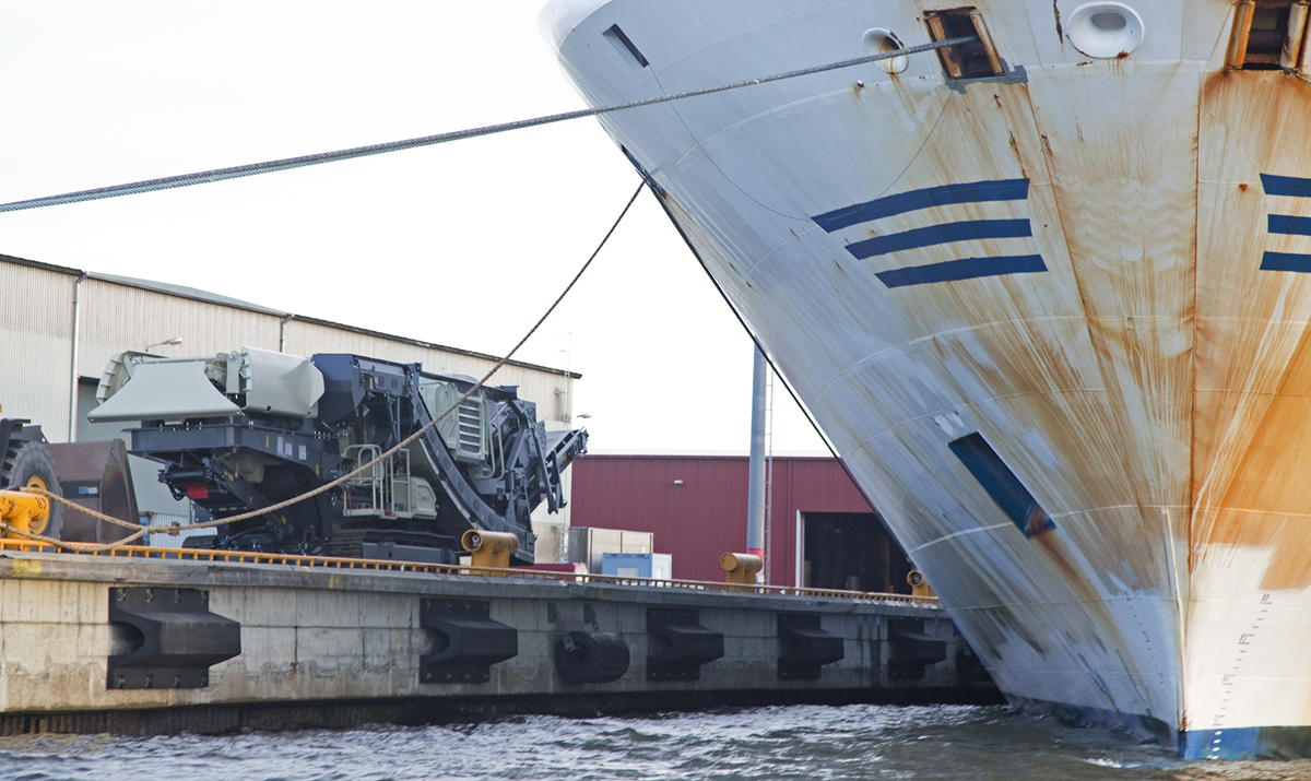 Container Terminal | Rauma | Finland - ShibataFenderTeam