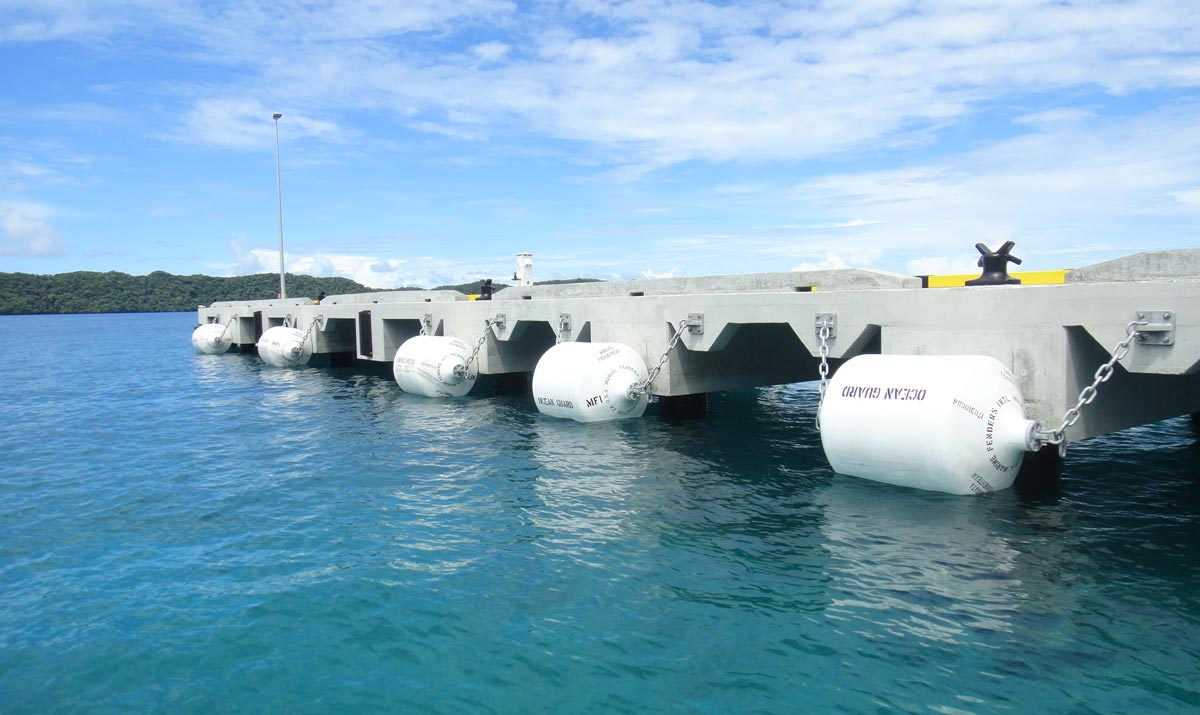 Koror Port | Koror | Palau - ShibataFenderTeam