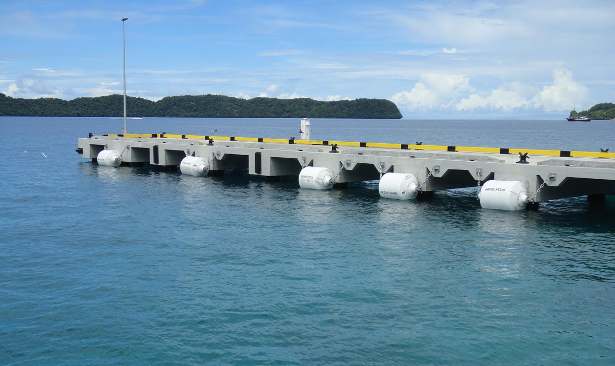 Koror Port | Koror | Palau - ShibataFenderTeam