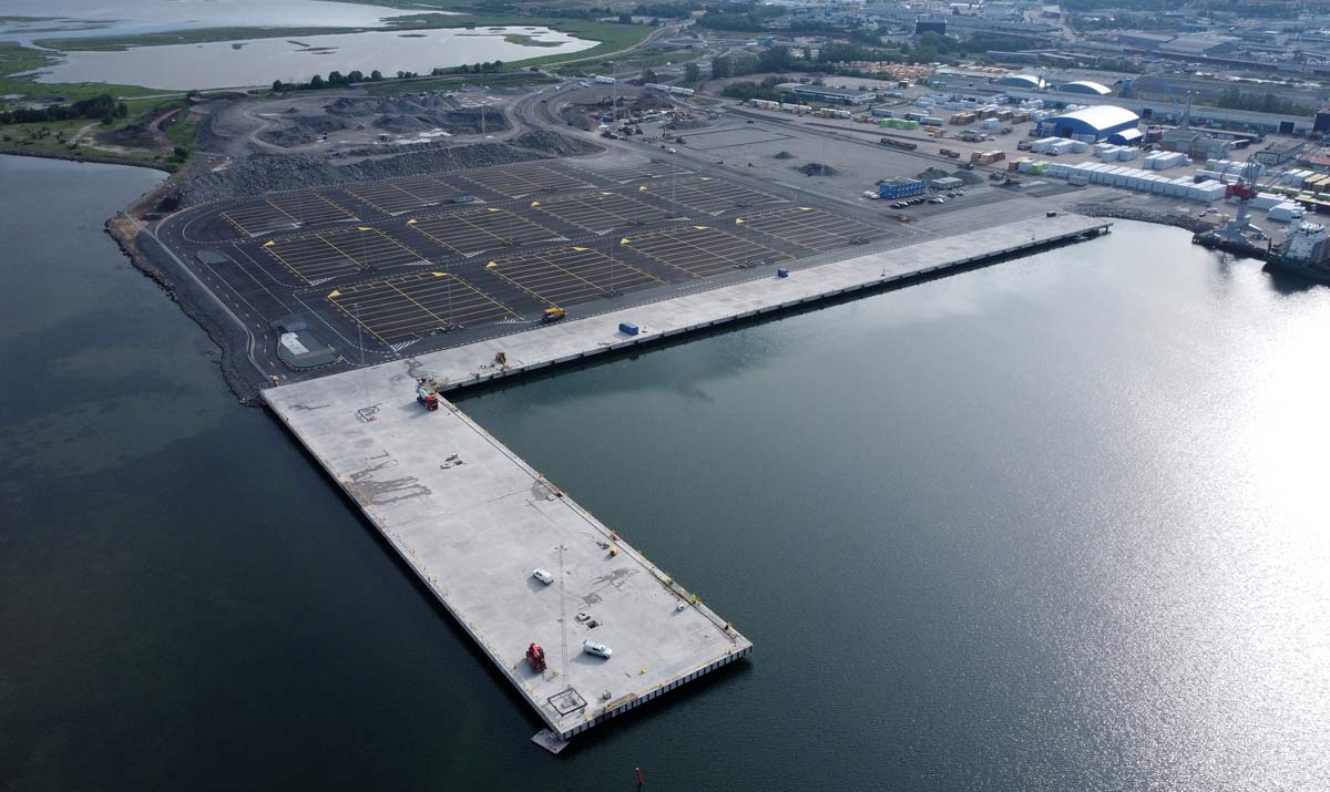 Ferry & RoRo Terminal | Varberg | Sweden - ShibataFenderTeam