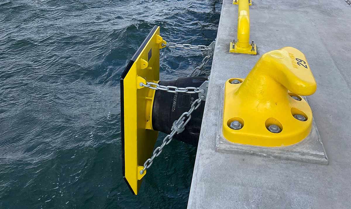 Ferry & RoRo Terminal | Varberg | Sweden - ShibataFenderTeam