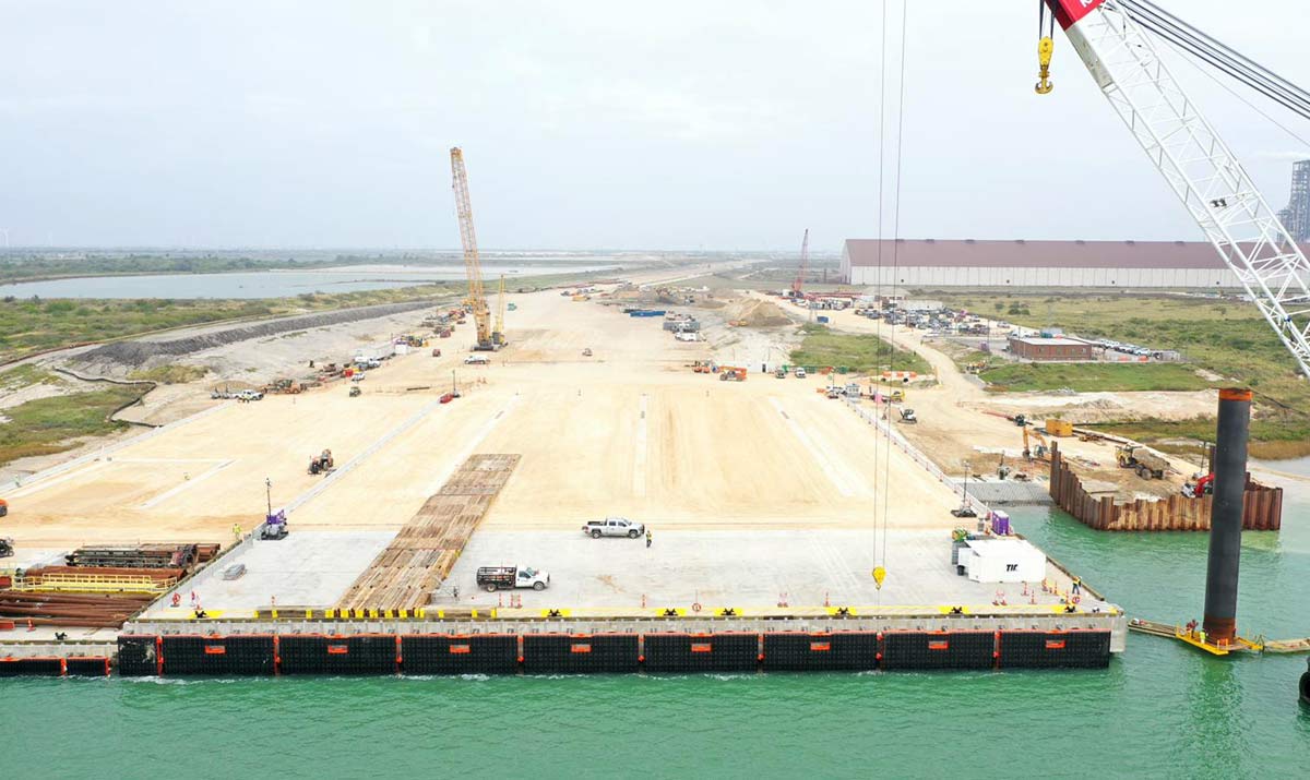 GCGV Marine Offloading Facility | Portland, TX | USA - ShibataFenderTeam