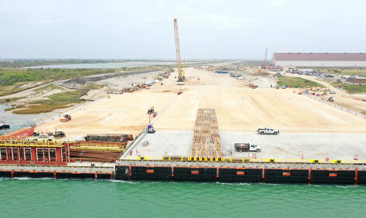 GCGV Marine Offloading Facility | Portland, TX | USA - ShibataFenderTeam