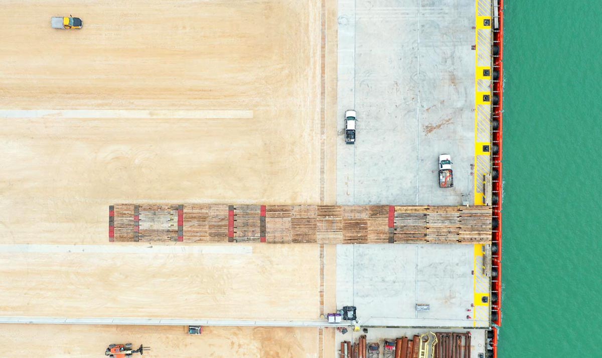 GCGV Marine Offloading Facility | Portland, TX | USA - ShibataFenderTeam