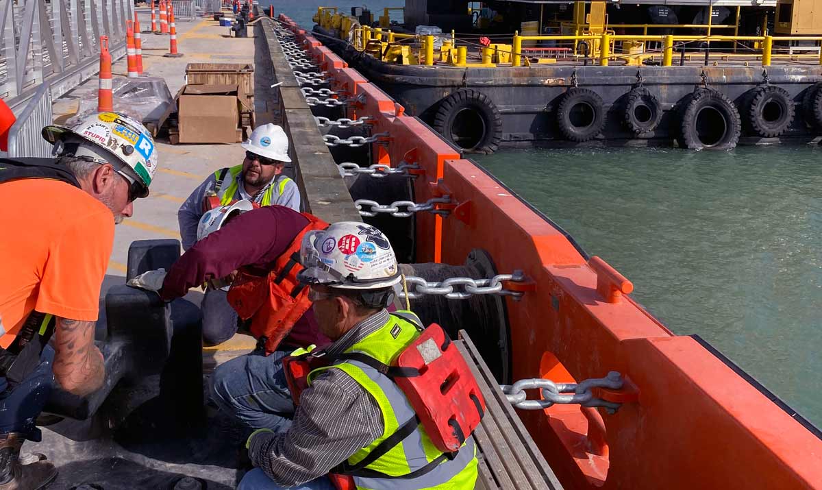 GCGV Marine Offloading Facility | Portland, TX | USA - ShibataFenderTeam